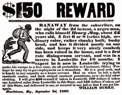 Themes – Fugative Slave Advertisements – Underground Railroad